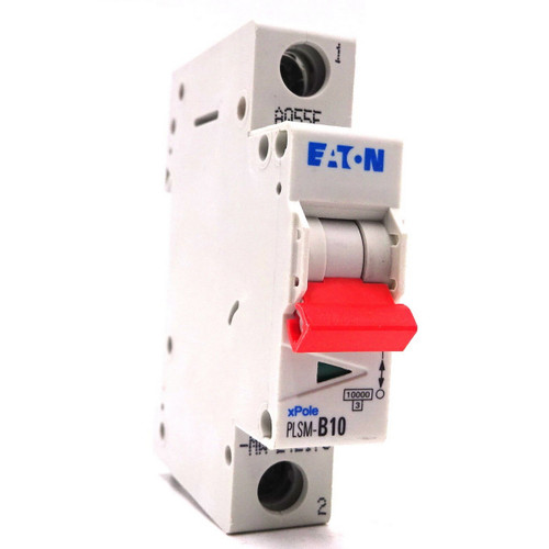Mini Circuit Breaker PLSM-B10-MW Eaton 1P 10A B-Series *New* - Axxa - Motor Control & Automation
